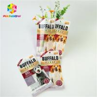 China Glossy Finish Stand Up k Bags Three Sided Sealed Window Fleixble Packaging for sale