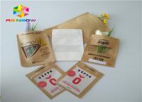 China Clear Window Customized Paper Bags Recycled Brown Kraft Paper For Shopping for sale