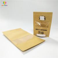 China Kraft Paper Snack Bag Packaging Mylar k Moisture Proof For Packing Powder Dried Fruit for sale