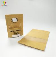 China Kraft Paper Snack Bag Packaging Mylar k Moisture Proof For Packing Powder Dried Fruit for sale
