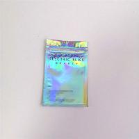 China Gravure Pringting Stand Up Aluminum Foil Bag Hologram Packaging Bag For Cosmetics for sale