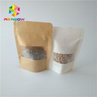 China Stand Up Pouches Paper Box Packaging Food Grade With Clear Rectangular / Oval Window for sale