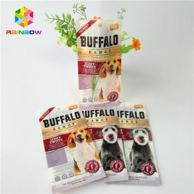 China Digital Printing Plastic Pouches Packaging Sachet Pet Food Storage k Bag for sale