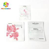 China Cosmetic Facial Mask Foil Pouch Packaging Customized Color Printing Good Sealing for sale