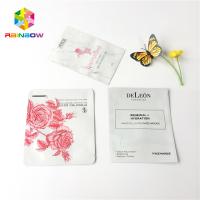China Cosmetic Facial Mask Foil Pouch Packaging Customized Color Printing Good Sealing for sale