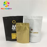 China Gravure Printing Stand Up Zipper Pouch Bags Tear Notch Line Zip Lock Laminated Foil for sale