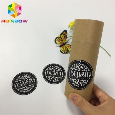China Water Proof Food Packaging Films Custom Security Clothing Label Vinyl Sticker for sale
