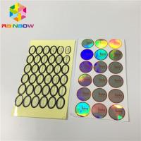 China Water Proof Food Packaging Films Custom Security Clothing Label Vinyl Sticker for sale
