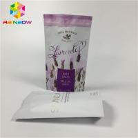 China Matte Aluminum Foil Laminated Stand Up Zipper Pouch Bags For Dry Food Package for sale