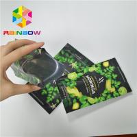 China Laminated Material Stand Up Pouch Bags Moringa Leaf Powder Packaging With Zipper for sale