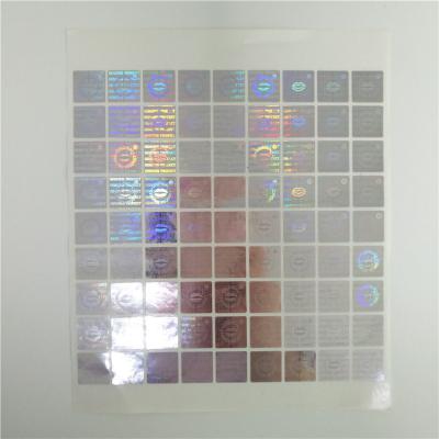 China Hologram Security Shrink Sleeve Labels Custom Printing Tamper Evident Label Sticker for sale