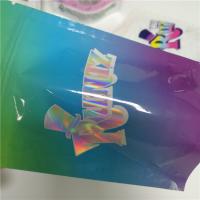 China RUNTZ / Hologram Resealable Plastic Bags Cookies Stand Up Pouch Jokes Up Smell Proof for sale