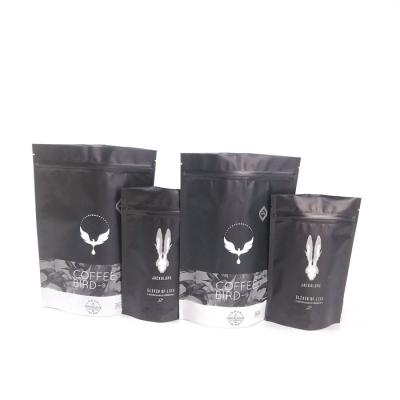 China Custom Printing Plastic Pouches Packaging 250g Coffee Bean Aluminum Foil k Bag for sale