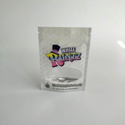 China Glossy Runtz Plastic Pouches Packaging Smell Proof Stand Up Runtz Jungle Boys Bag for sale