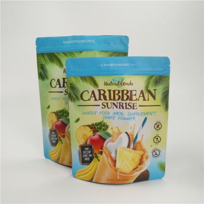 China Gravure Printing Stand Up k Bags , Milk Powder Aluminium Foil Pouch With Zipper for sale