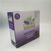 China Small Empty Cosmetic Paper Herbal Incense Packaging With PET Window Hologram Box for sale
