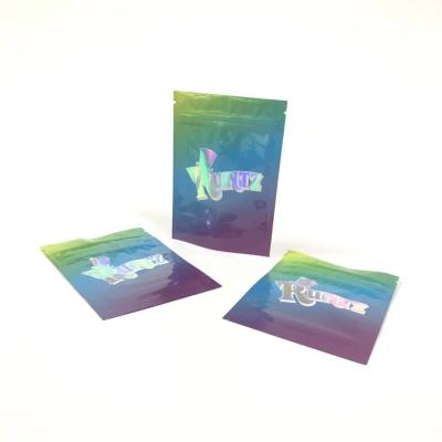 China k Plastic Runtz Bag Herbal Incense Packaging Aluminum Foil Gravnre Printing for sale