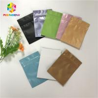 China Heat Seal Stand Up Pouch Packaging Custom Printed Aluminum Foil Vacuum Packing Bags for sale