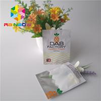 China Aluminum Foil Plastic Pouches Packaging Moisture Proof For CBD Oil Gummies Weeds for sale
