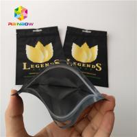 China Aluminum Foil Plastic Pouches Packaging Moisture Proof For CBD Oil Gummies Weeds for sale