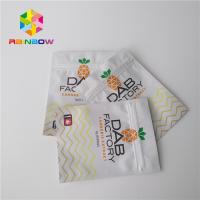 China Aluminum Foil Plastic Pouches Packaging Moisture Proof For CBD Oil Gummies Weeds for sale