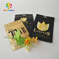 China Aluminum Foil Plastic Pouches Packaging Moisture Proof For CBD Oil Gummies Weeds for sale