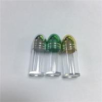 China Transparent Clear Plastic Prescription Pill Bottle Capsules Tablets Packing With Cap for sale