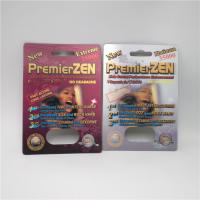 China Rhino 25 3D Plastic Cards Plastic Medicine Bottles Capsule Blister Packaging For Male Sex Enhancement Pills for sale