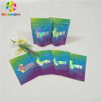 China Cookie Foil Pouch Packaging Custom Printed Plastic Zip Lock Bags Child Proof for sale