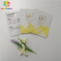 China Moisture Proof Cosmetic Packaging Bag Plastic Aluminum Foil Glossy Printing Surface for sale