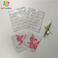 China Aluminum Foil Sachet Plastic Cosmetic Bags For Facial Mask / Eyelash Packing for sale