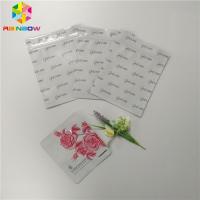 China Aluminum Foil Sachet Plastic Cosmetic Bags For Facial Mask / Eyelash Packing for sale