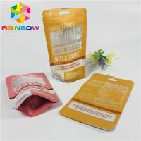 China Food Grade Plastic Pouches Packaging Laminated Stand Up Zipper Pouch Customized Logo for sale