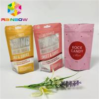 China Food Grade Plastic Pouches Packaging Laminated Stand Up Zipper Pouch Customized Logo for sale