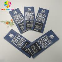 China Quad Seal Matte Finished Foil Pouch Packaging Side Gusset Coffee Bag With Valve for sale