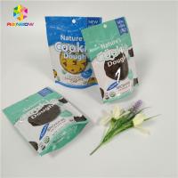 China Colorful Small Mylar Aluminum Foil Food Packing Bags Zip Lock For Biscuit / Dry Fruit for sale