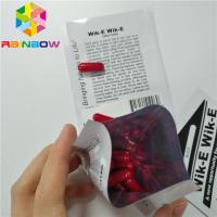China 3 Side Seal Sealed Pill Foil Pouch Packaging Aluminum Foil k Custom Printing for sale