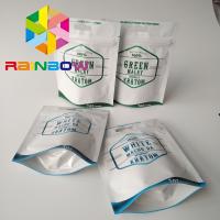 China Custom Printed Foil Bag Packaging , Stand Up Zip Lock Pouch For Pharmaceutical Kraton for sale