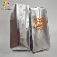 China Waterproof Foil Pouch Packaging Stand Up Coffee Bag Gravnre Printing With Vent for sale