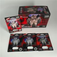 China Rhino 69 Red Panther 3d Cards Plastic Blister Packaging Custom Size For Male Capsule for sale