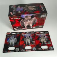 China Rhino 69 Red Panther 3d Cards Plastic Blister Packaging Custom Size For Male Capsule for sale