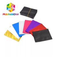 China Resealable Plastic Pouches Packaging Three Side Seal Small Mylar For Herbs / Cookies for sale