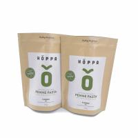 China Eco Friendly Kraft Paper Bag Packaging Food Stand Up Zipperfor Bread / Candy / Fruits for sale