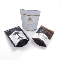 China Stand Up Aluminium Foil Pouch , Durable Custom Printing Coffee Bag With Zipper for sale