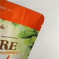 China Heat Seal Plastic Pouches Packaging Roasted Coffee Bean Powder Bags With k for sale