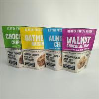 China Gluten Free Snack Bag Packaging Food Packaging Cookies Smell Proof Bags With k for sale
