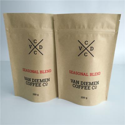 China Customized Paper Bag Packaging Vegetable Seeds k Valve Smell Proof For Coffee / Tea for sale