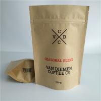 China Customized Paper Bag Packaging Vegetable Seeds k Valve Smell Proof For Coffee / Tea for sale