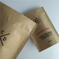 China Customized Paper Bag Packaging Vegetable Seeds k Valve Smell Proof For Coffee / Tea for sale