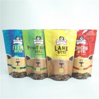 China Dog Treat Storage Pet Food Bag  Laminated Plastic Reusable Vacuum Organic Pouch for sale